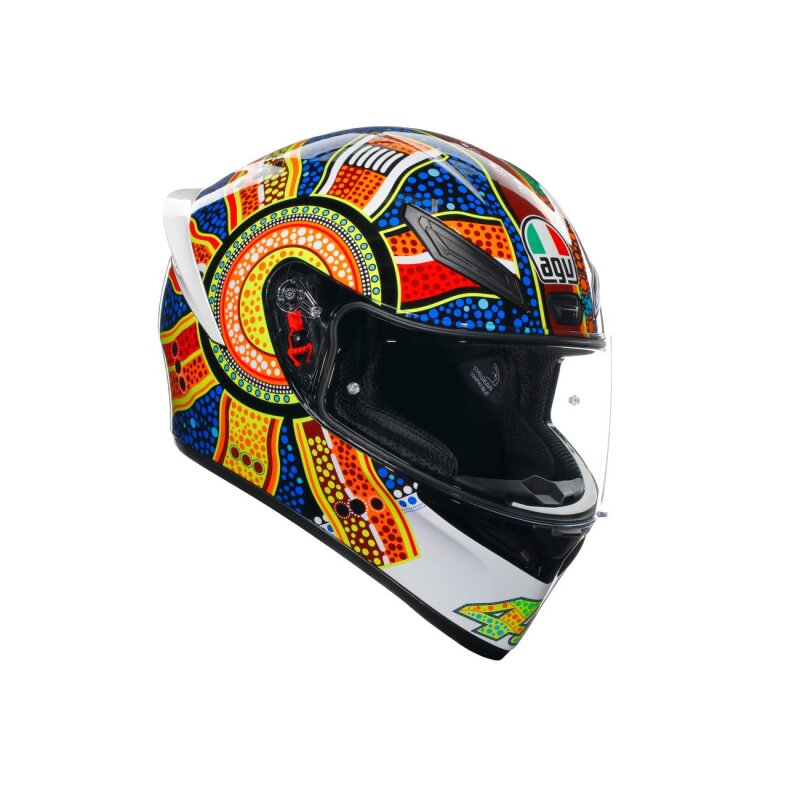 AGV K1 S Dreamtime Valentino Rossi Helm weiss blau gelb