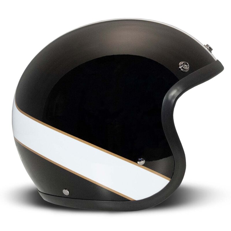 Wunderschne Retro Helm Motorrad Ebenbild