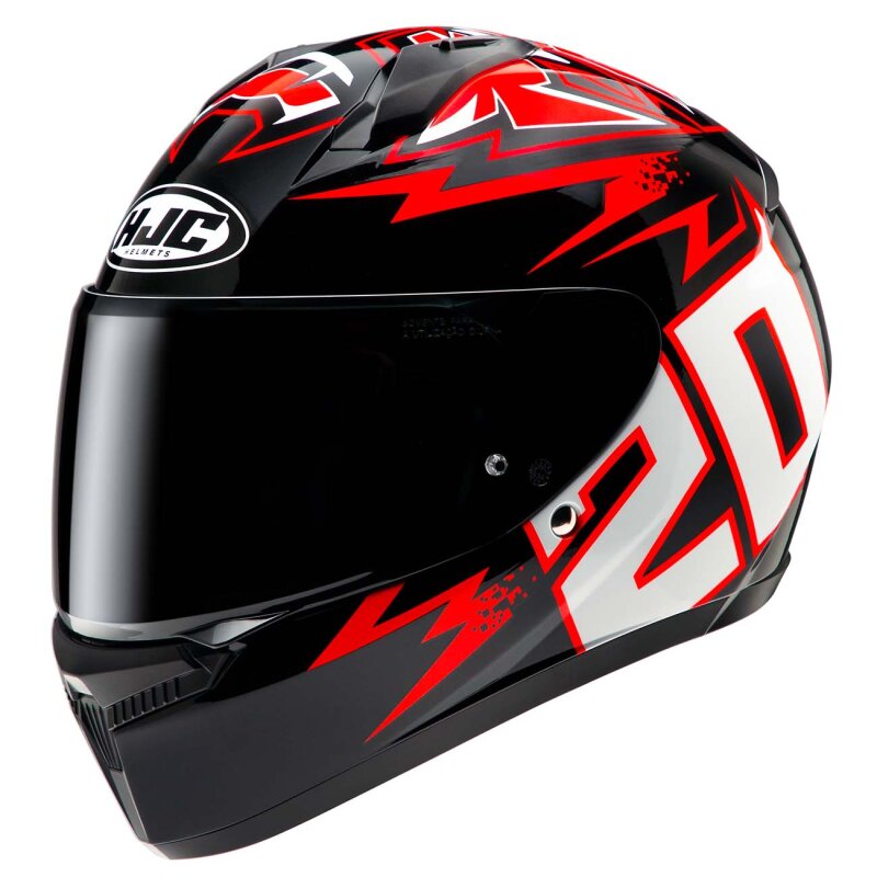 HJC C10 Diablo Mask MC1 Helm Quartararo | Spätzünder
